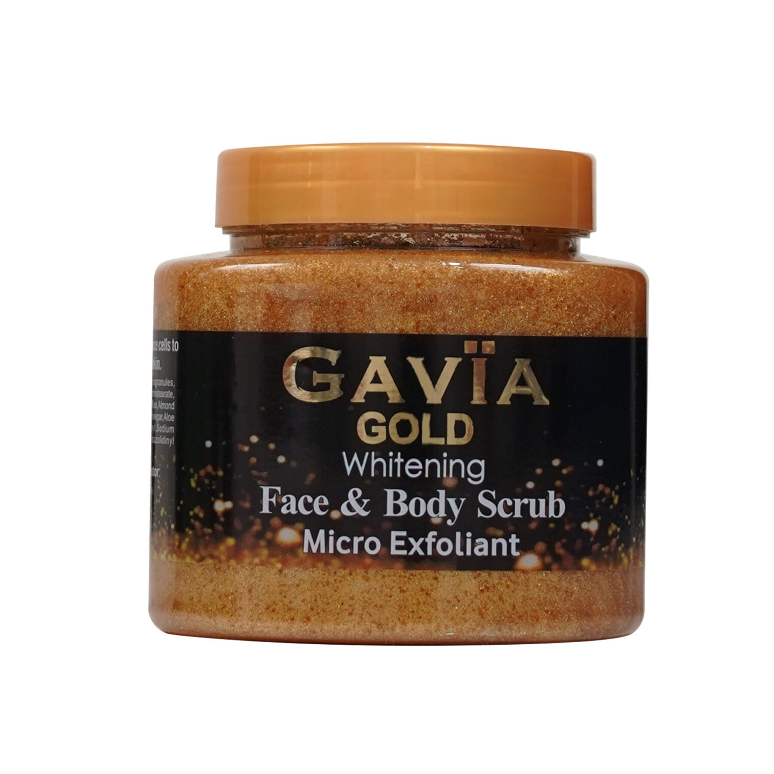 GAVIA-PREMIUM FACIAL SCRUB 500GM - GOLD - Gavia Luxury